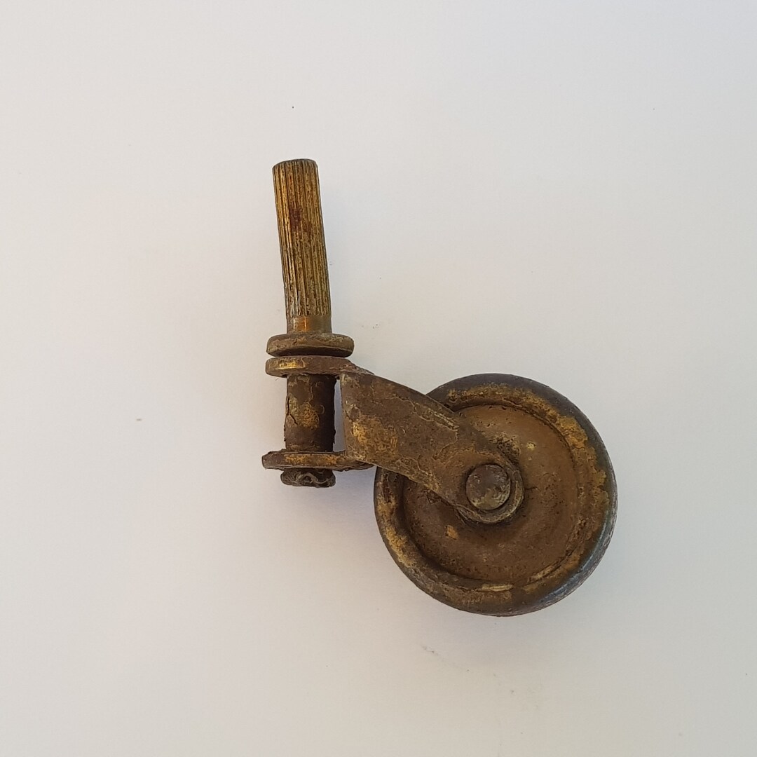 Caster Wheel 1.25" Diameter .5" Wide Metal - Office Chair Steel ...