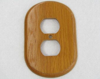 Wood Outlet Cover - Etsy