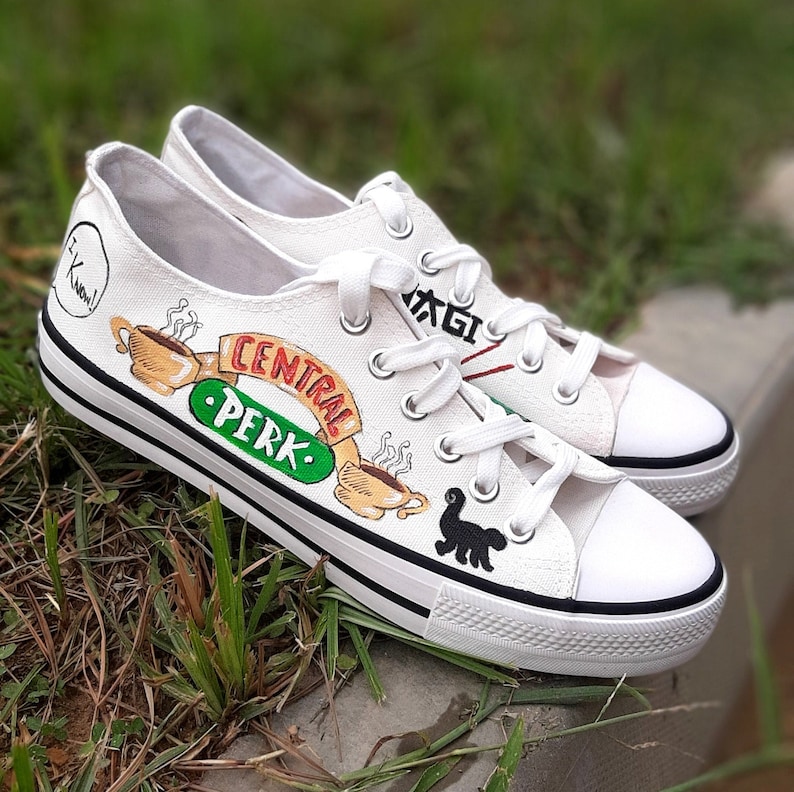 Friends TV Show Friendship Gift Custom Shoes Best Friend | Etsy