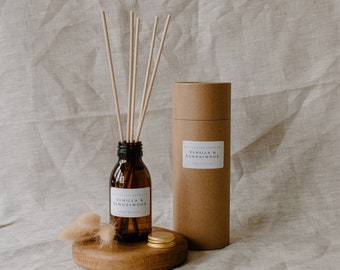 Lavender, Rosemary & Sage Natural Essential Oil Reed Diffuser Eco ...