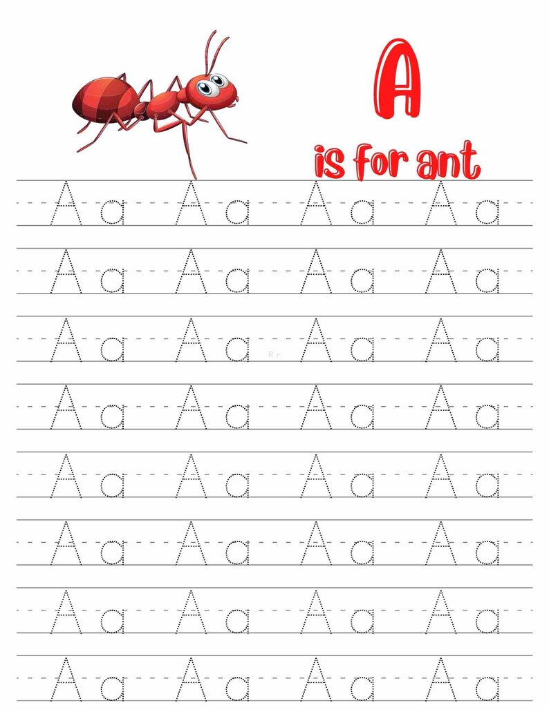 Printable Personalized I Know My Abc's, 82 Pages, Digital Download ...
