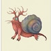 Sarmatian Sea Snail, Cryptid Art Print, Cryptids, Cryptozoology - Etsy