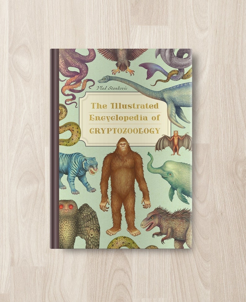 The Illustrated Encyclopedia of Cryptozoology - Picture Book - Etsy