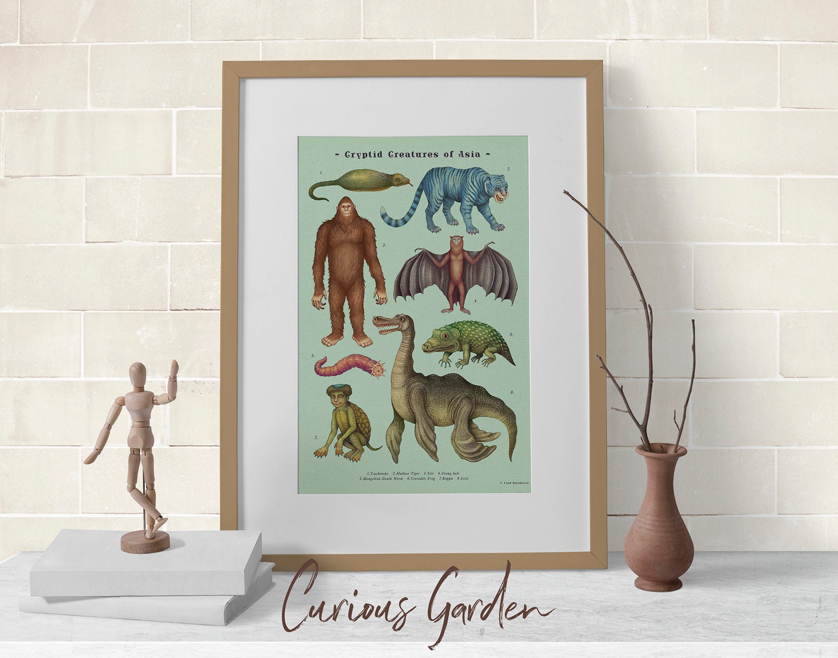 Cryptids of Asia - Etsy