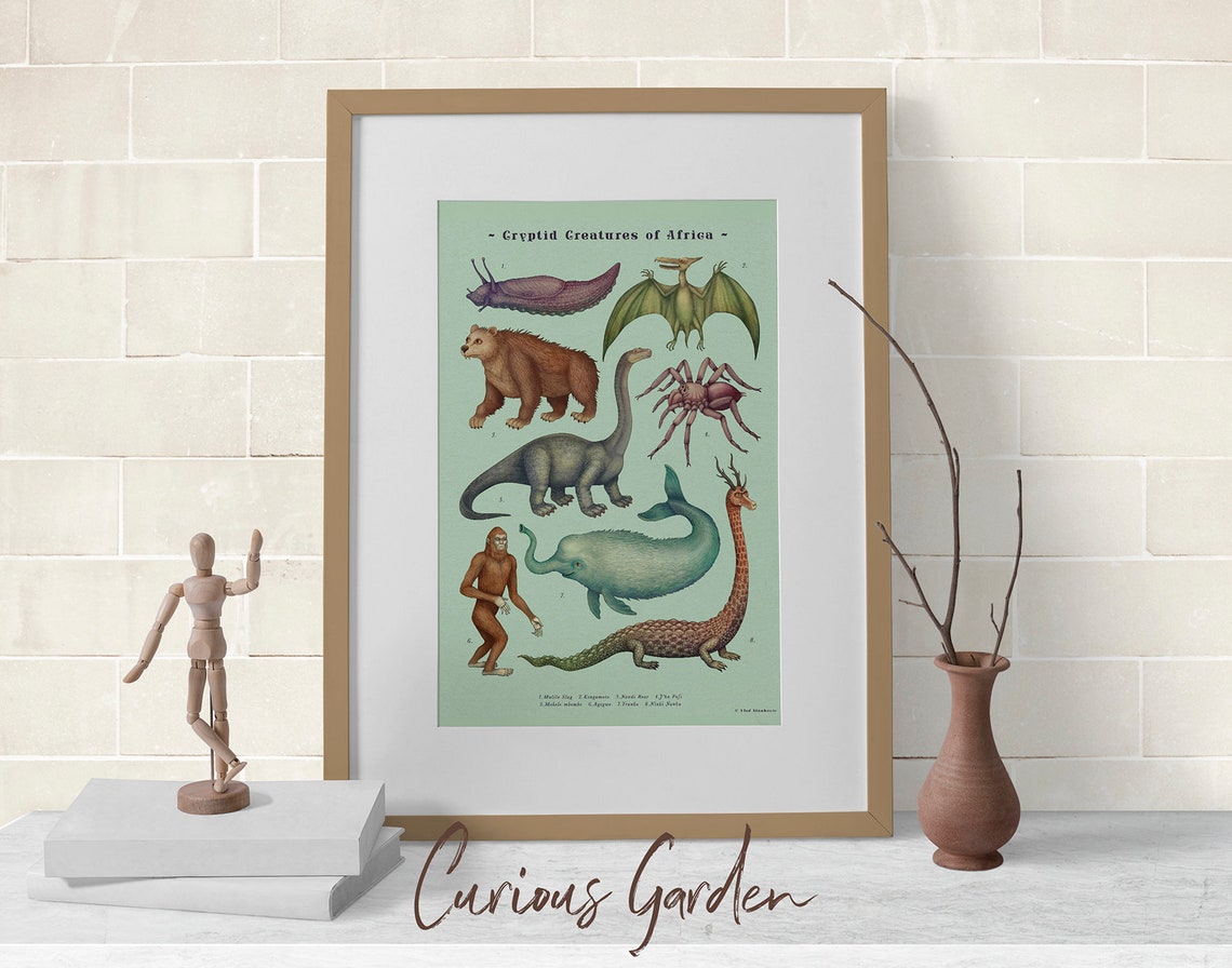 Cryptids of Africa - Etsy