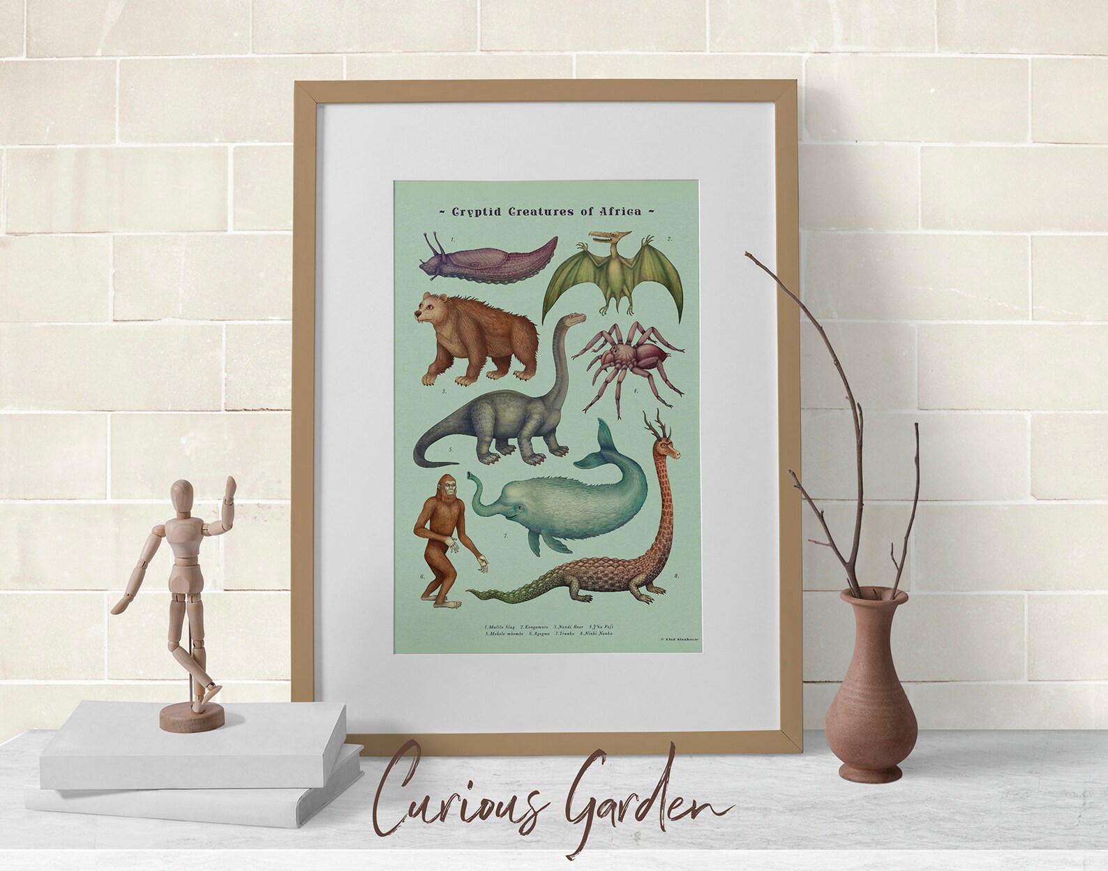 Cryptids of Africa - Etsy