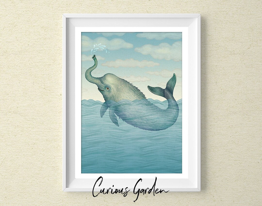 Trunko, Cryptid Art Print, Cryptids Art, Cryptid Artwork, Cryptozoology ...