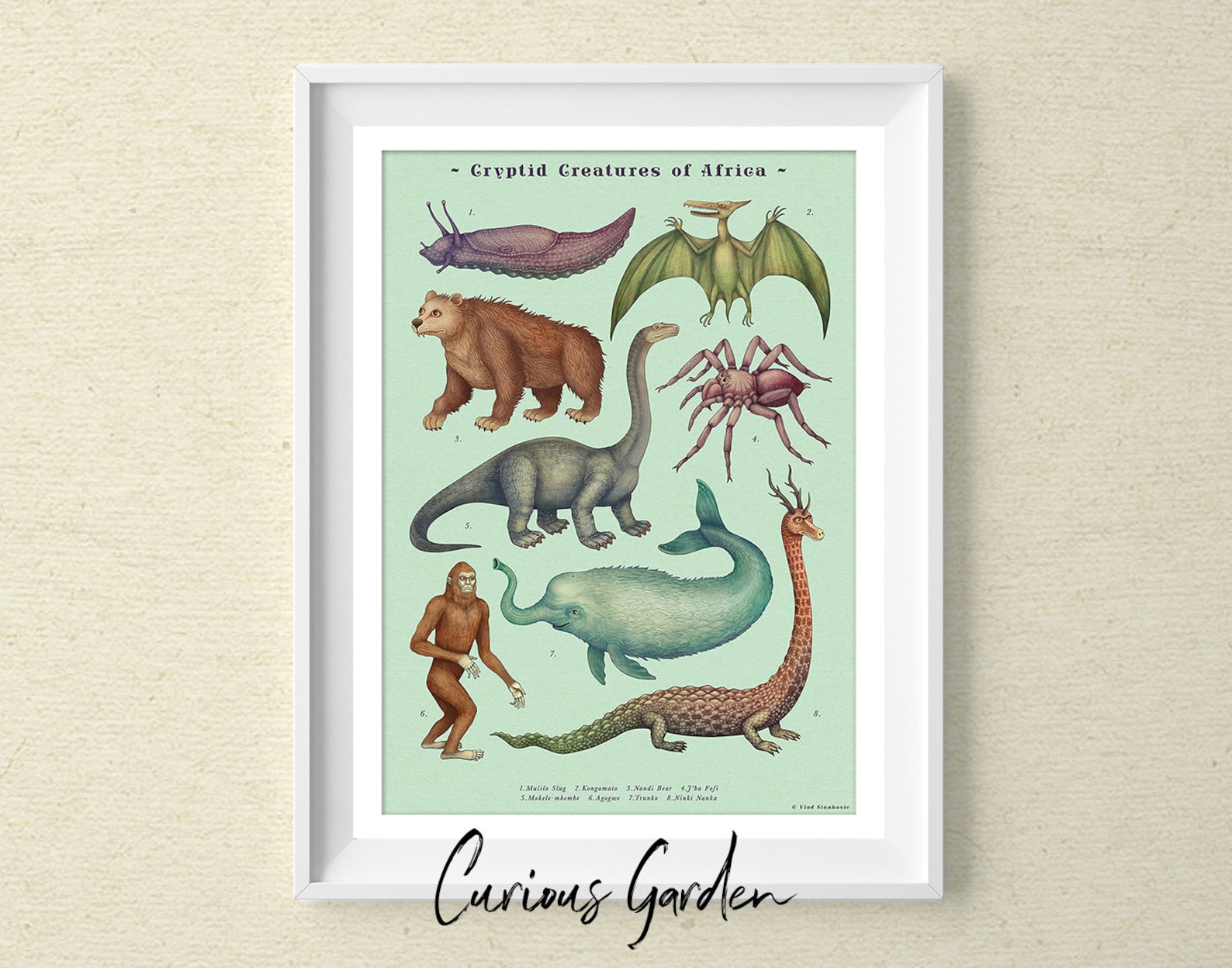 Cryptids of Africa - Etsy