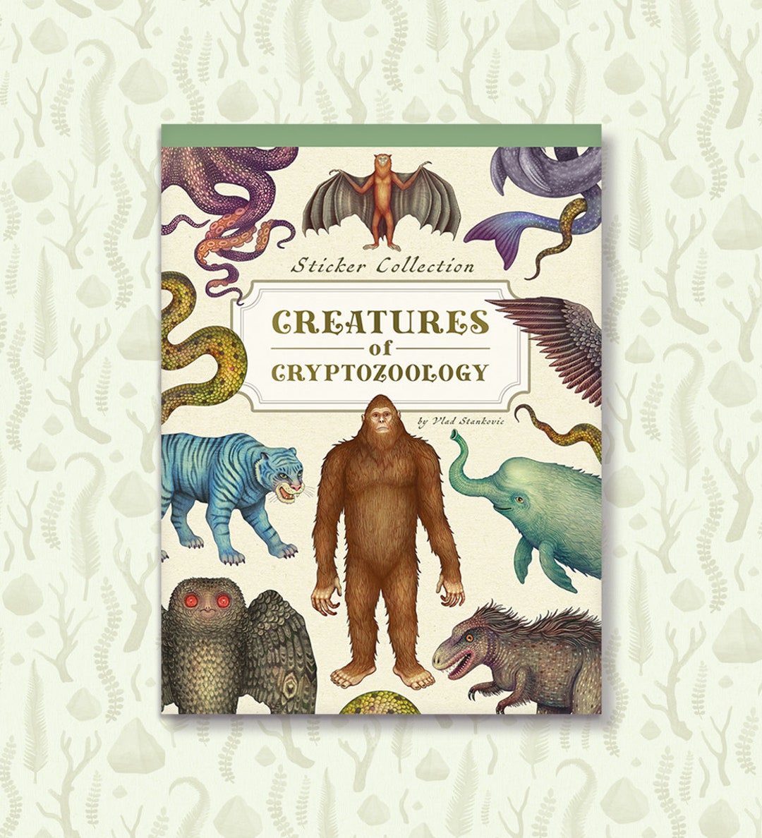 Creatures of Cryptozoology Sticker Pad - Etsy