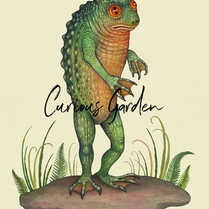 Loveland Frogman, Cryptid Art Print, Cryptids Art, Cryptid Artwork, Cryptozoology - Etsy