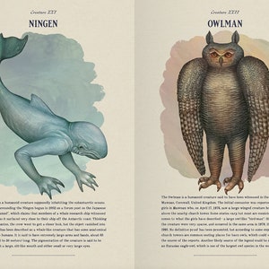 The Explorer's Guide to Mysterious Cryptid Animals - Picture Book, Mythical Creatures Book ...