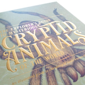 Cryptid Animals Picture Book: Mythical Beasts Illustrated Hardcover - Etsy