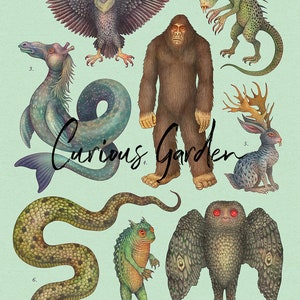 Cryptids of the Americas - Etsy