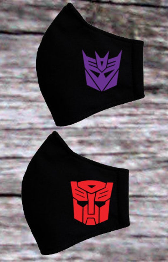 Adult Transformers Face Masks/Autobots or Decepticon Face | Etsy