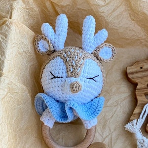 Deer Baby Gift Box for Pregnant Sister Deer Rattle Woodland - Etsy