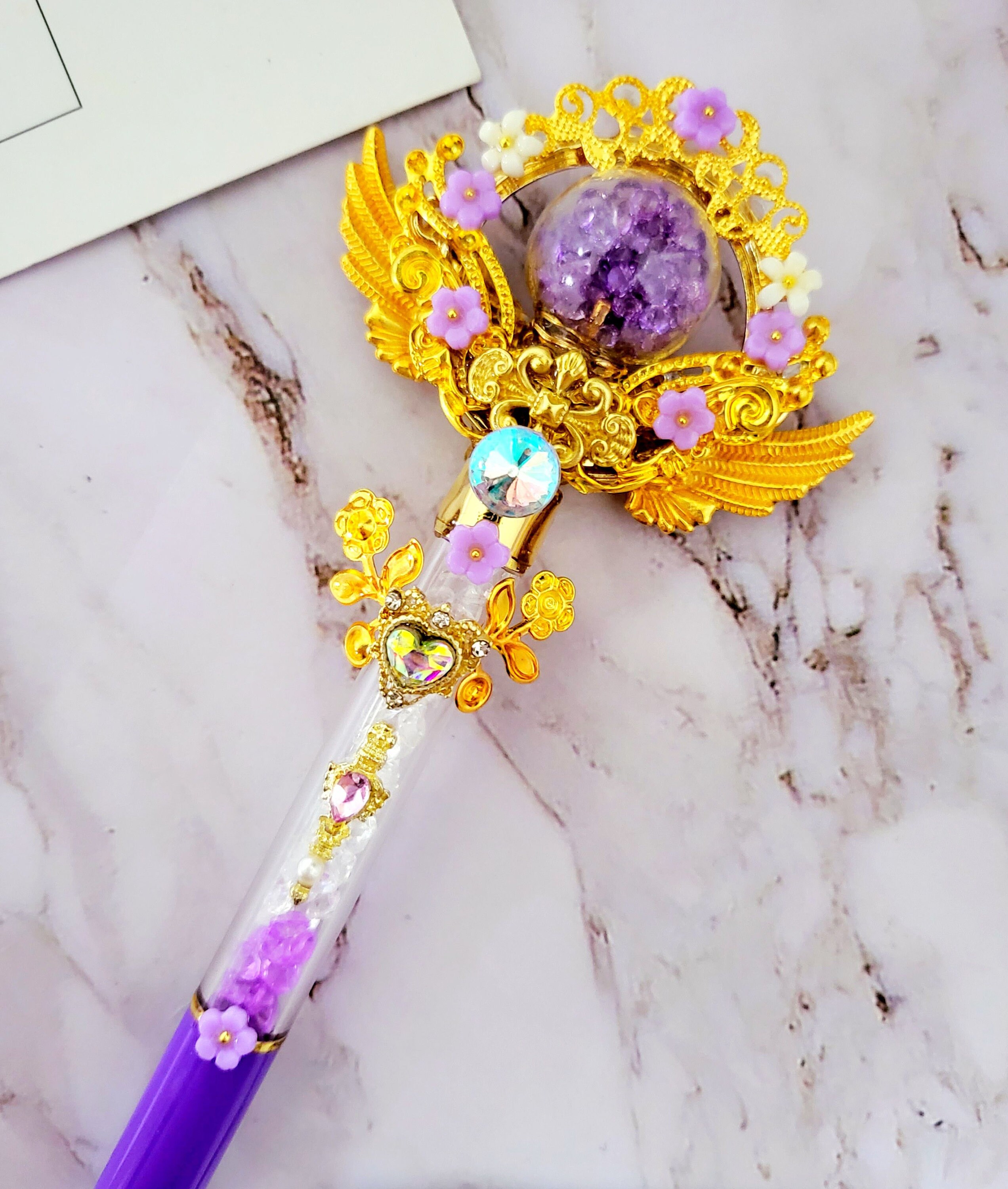 Spirit Wand Ballpoint Pen/magic Wand Ballpoint Pen/ Resin Ballpoint Pen ...