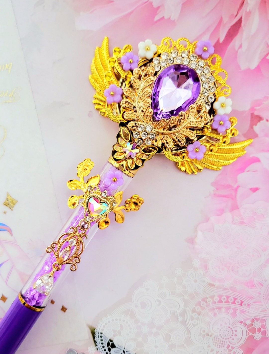 Spirit Wand Ballpoint Pen/magic Wand Ballpoint Pen/ Resin Ballpoint Pen ...