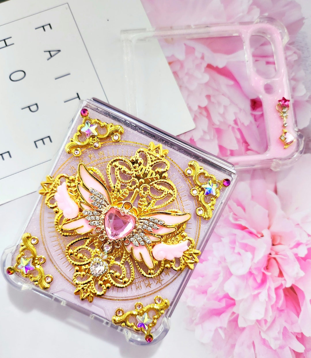 Princess Phone Case/phone Case/ Resin Z Flip 5 Case/ Resin - Etsy