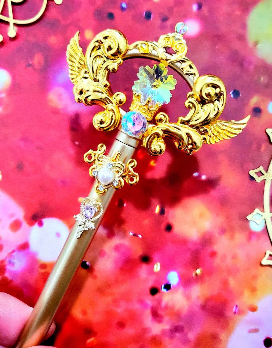 Spirit Wand Ballpoint Pen /ballpoint Pen / Resin Ballpoint Pen ...