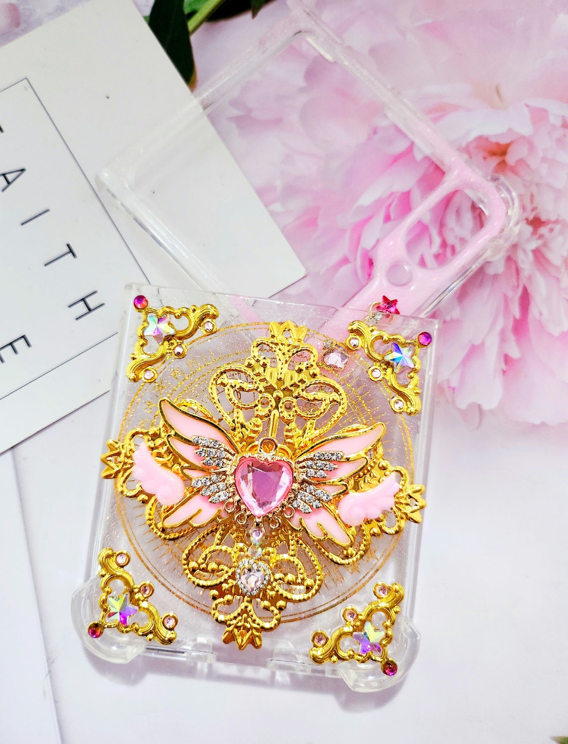 Princess Phone Case/phone Case/ Resin Z Flip 5 Case/ Resin - Etsy