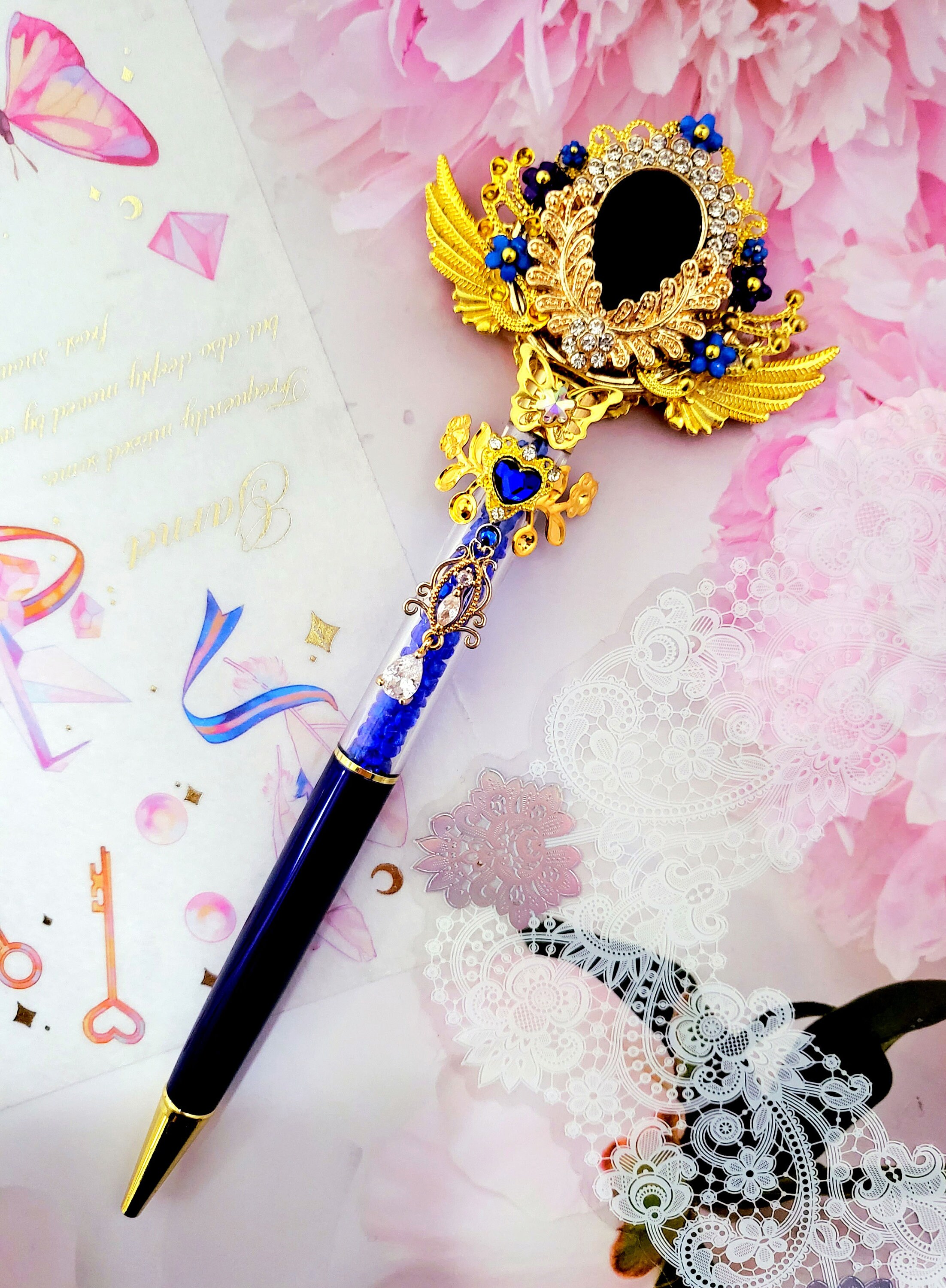Spirit Wand Ballpoint Pen/magic Wand Ballpoint Pen/ Resin Ballpoint Pen ...
