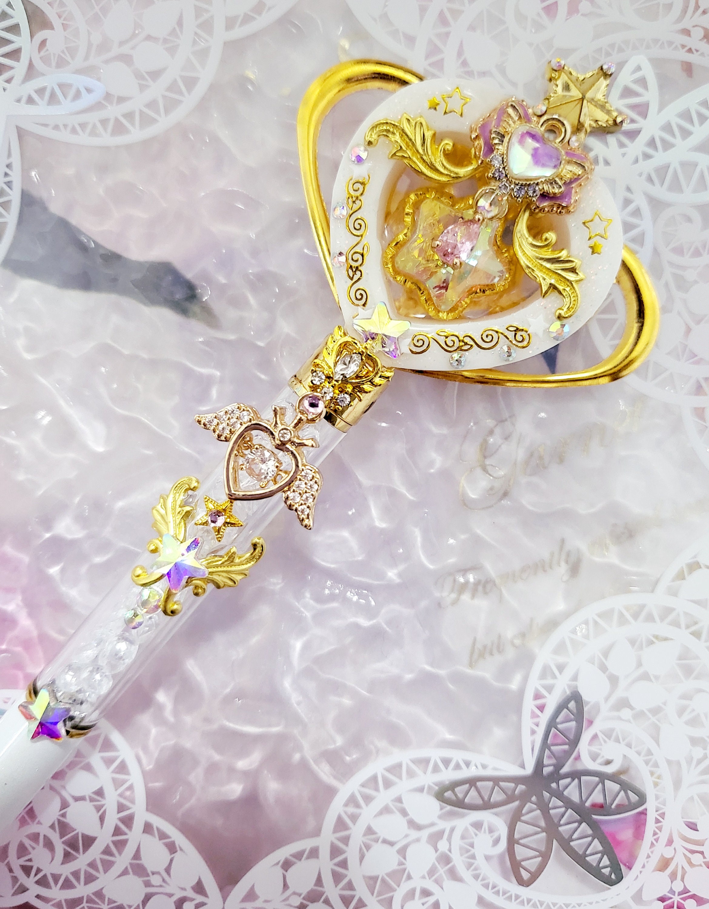 Spirit Wand Ballpoint Pen / Resin Ballpoint Pen/ Ballpoint Pen/magic ...