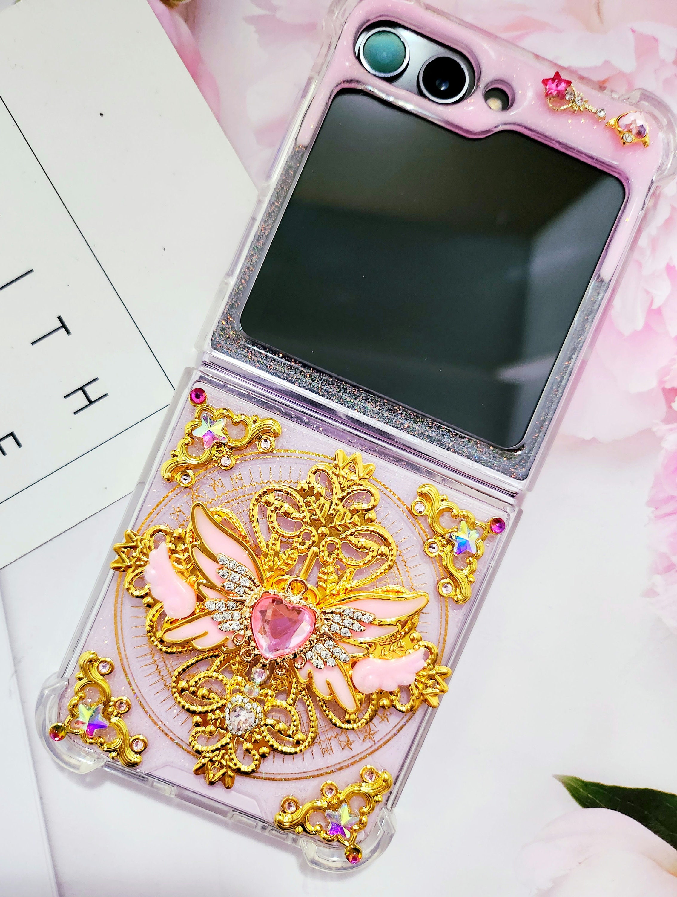 Princess Phone Case/phone Case/ Resin Z Flip 5 Case/ Resin - Etsy