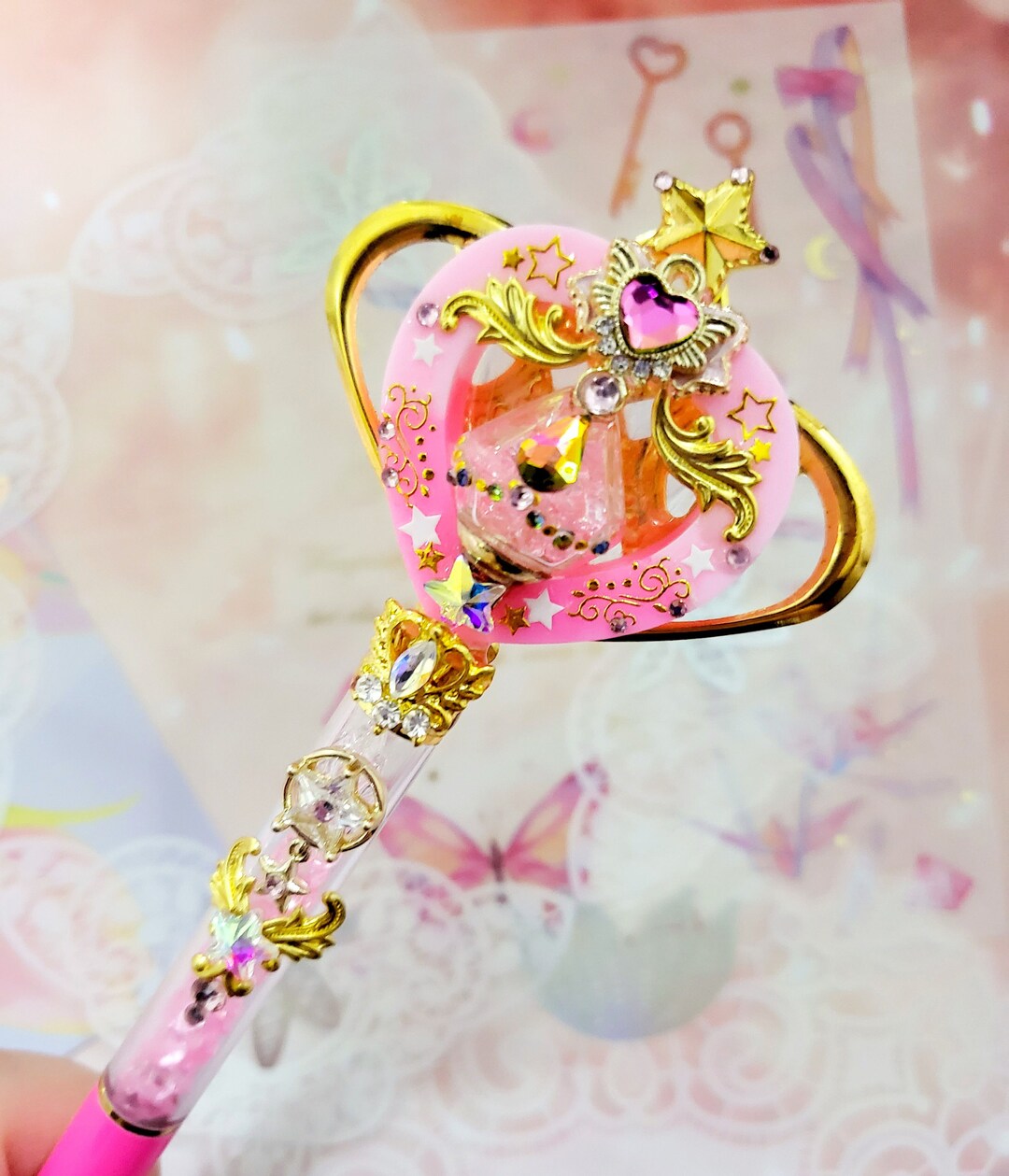 Spirit Wand Ballpoint Pen / Resin Ballpoint Pen/ Ballpoint Pen/magic ...