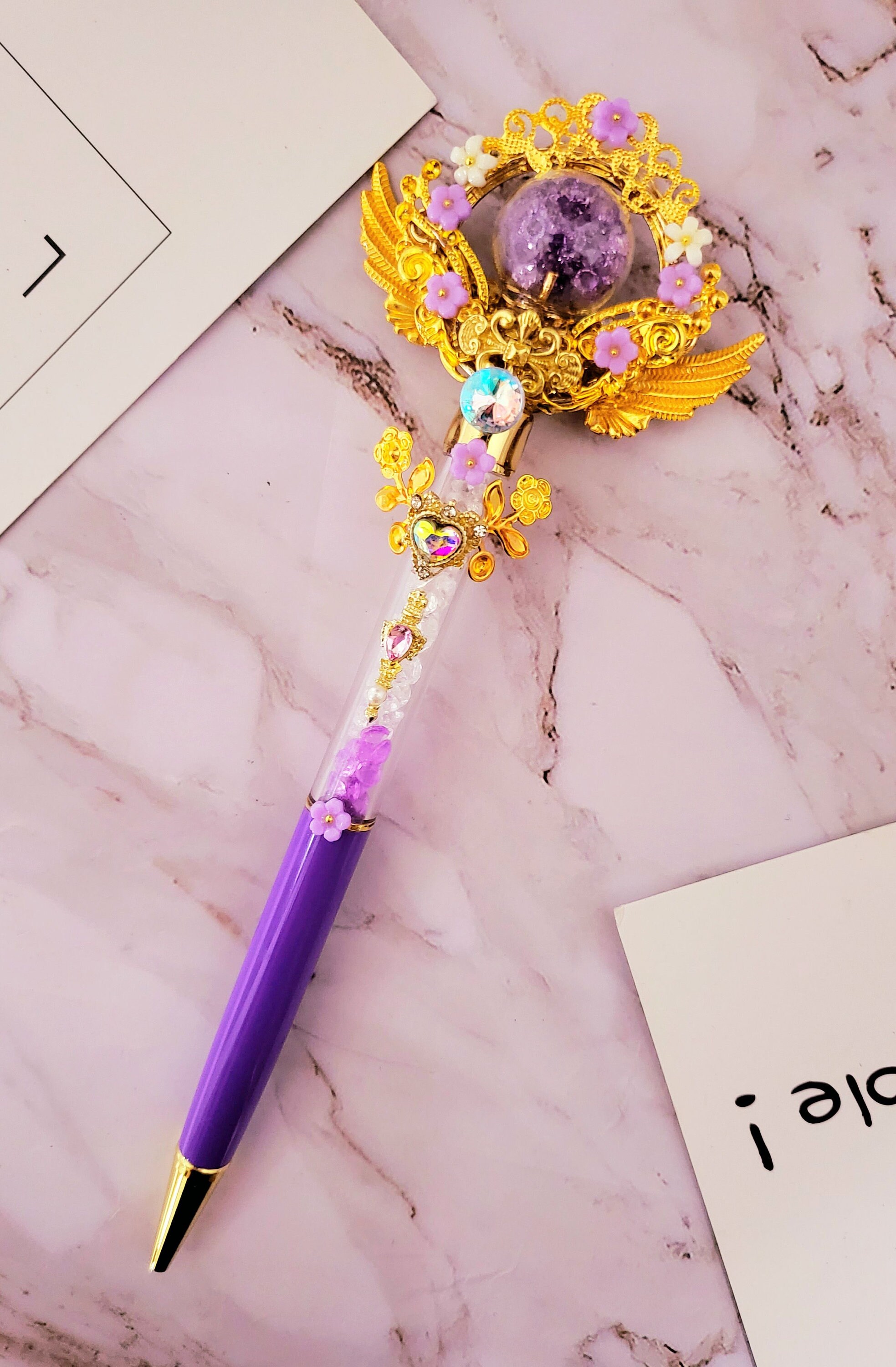 Spirit Wand Ballpoint Pen/magic Wand Ballpoint Pen/ Resin Ballpoint Pen ...