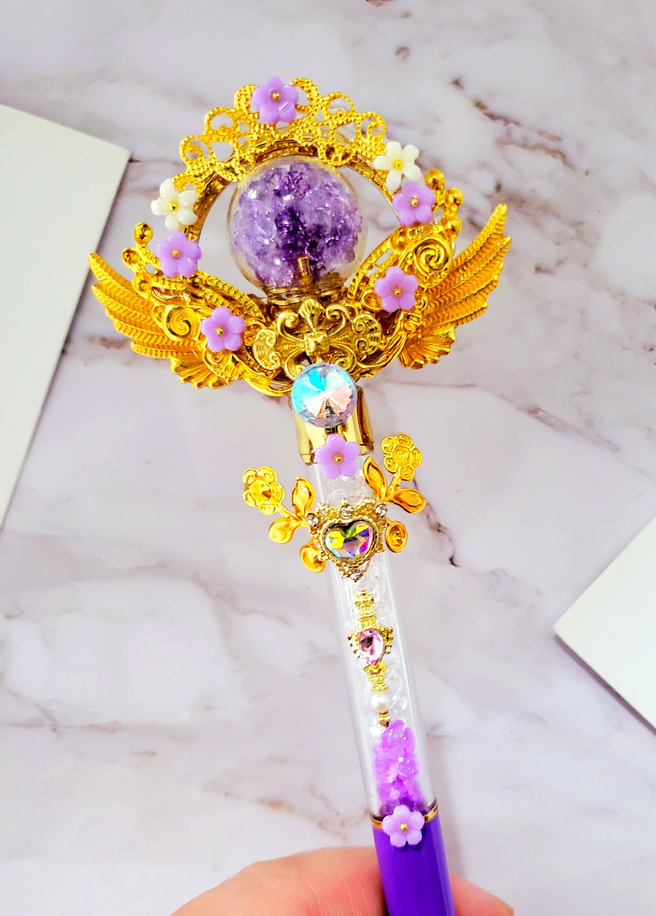 Spirit Wand Ballpoint Pen/magic Wand Ballpoint Pen/ Resin Ballpoint Pen ...