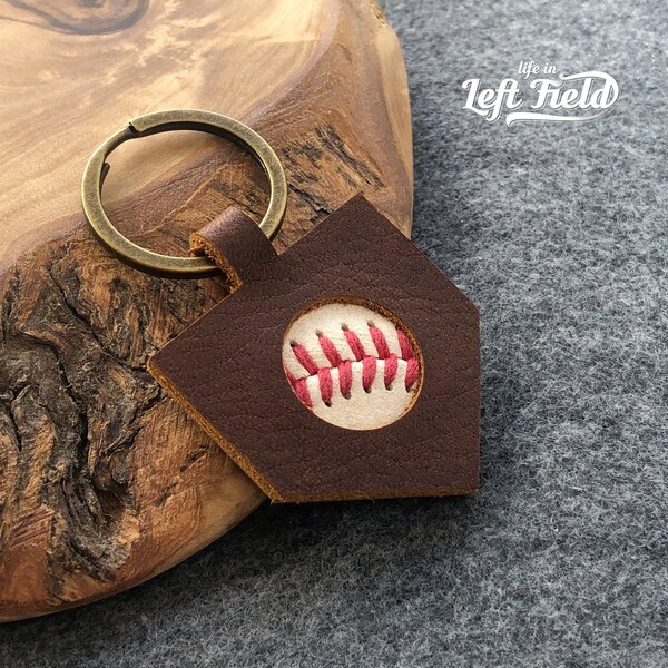 Baseball Keychain - Etsy
