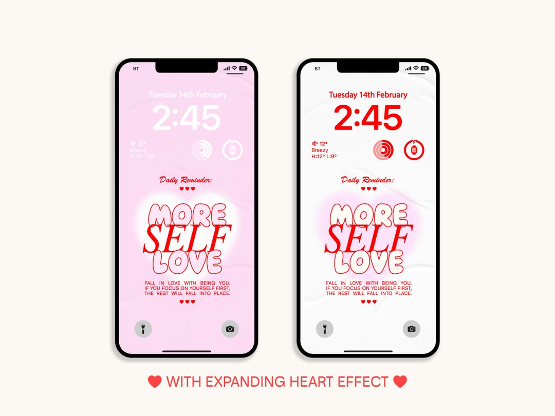 More Self Love Phone Wallpaper Bundle Valentines Wallpaper, Ios ...