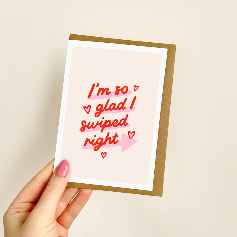 Tinder Match Card - Etsy UK