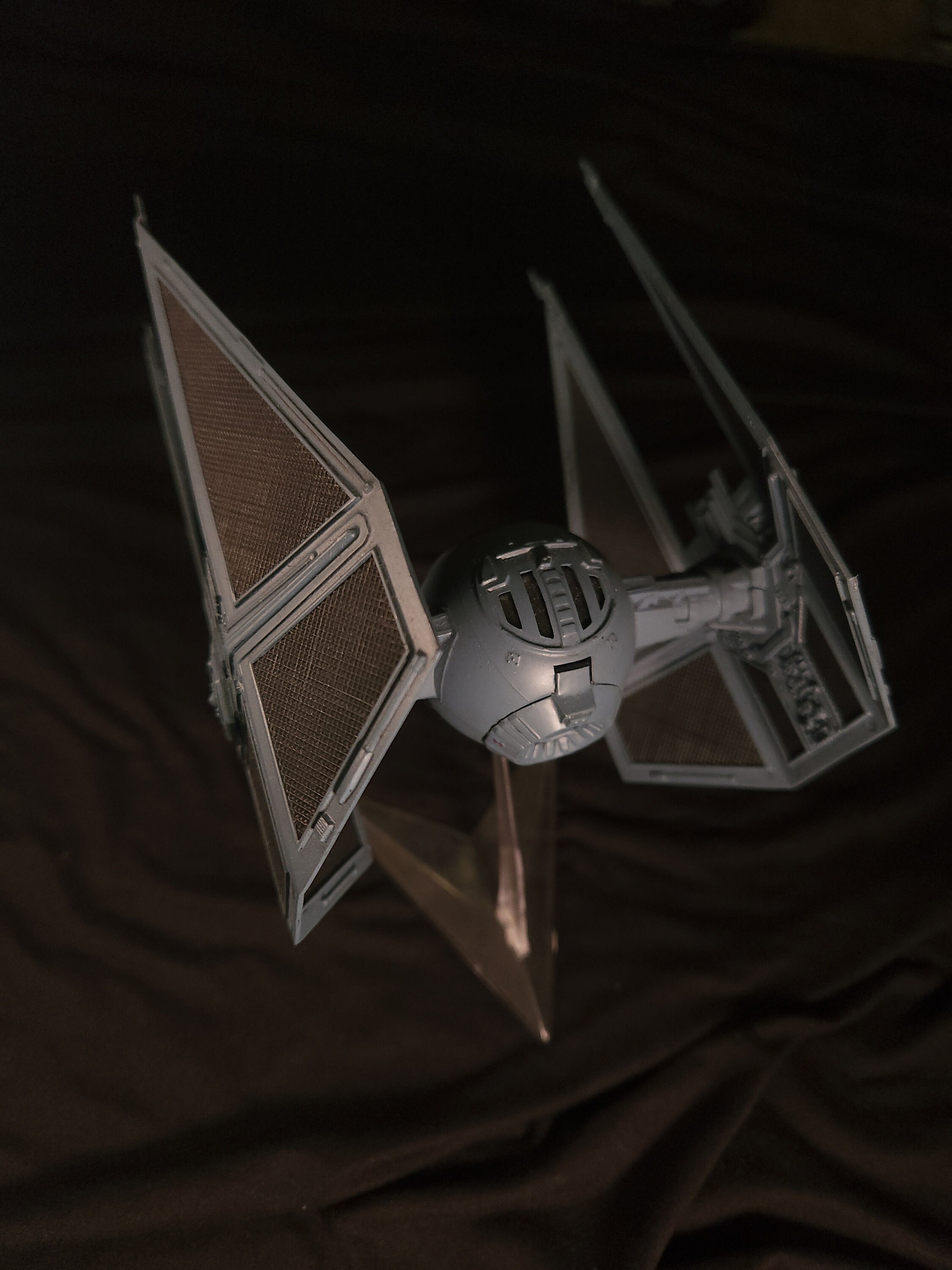 Star Wars TIE Interceptor Painted Model - Etsy