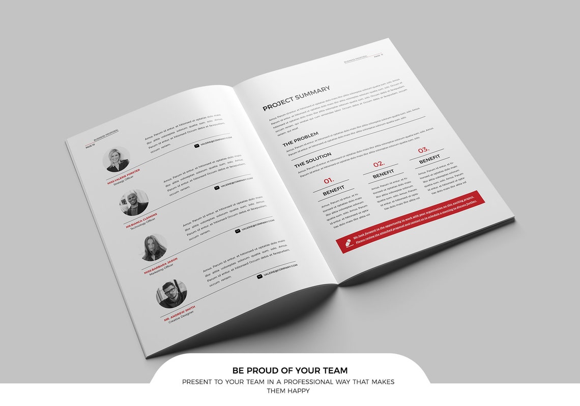 Canva Proposal, A4 and US Letter Sizes, 20 Unique Custom Pages, MS Word ...