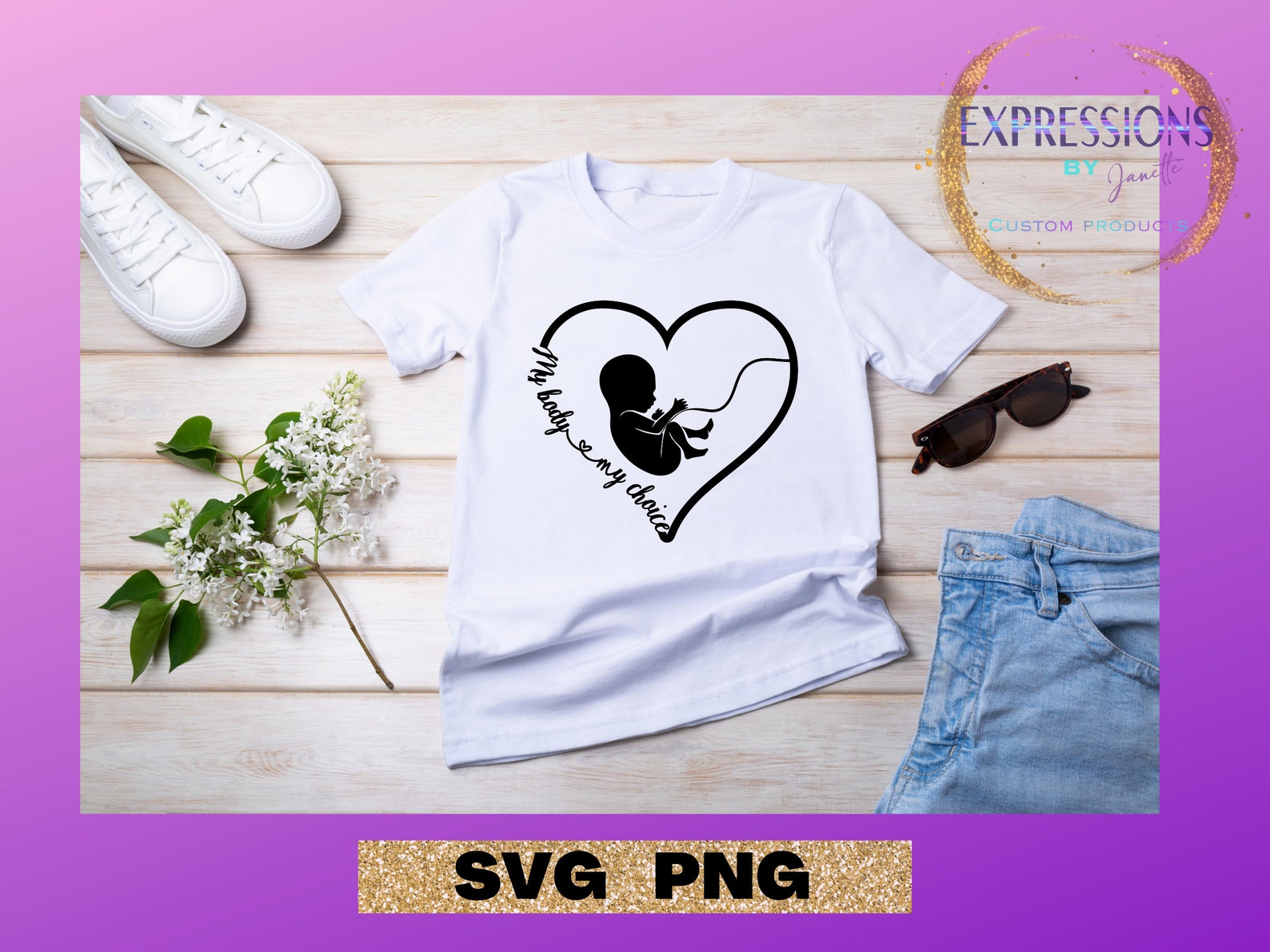 Pro Life Svg, My Body My Choice Svg, Unborn Rights, Instant Download ...
