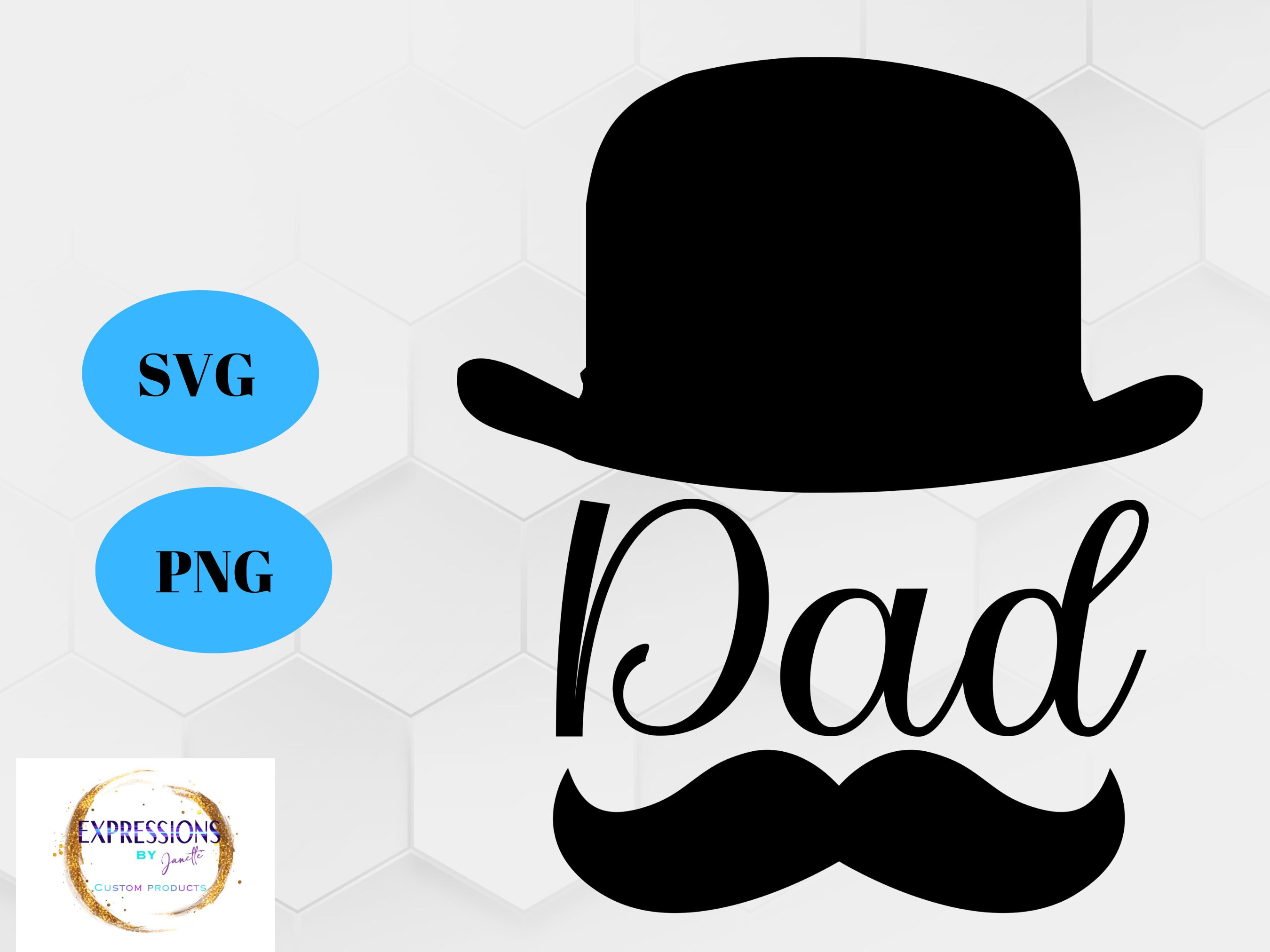 Dad SVG, Dad Instant Download, Dad Cut File, Dad PNG, Father's Day ...