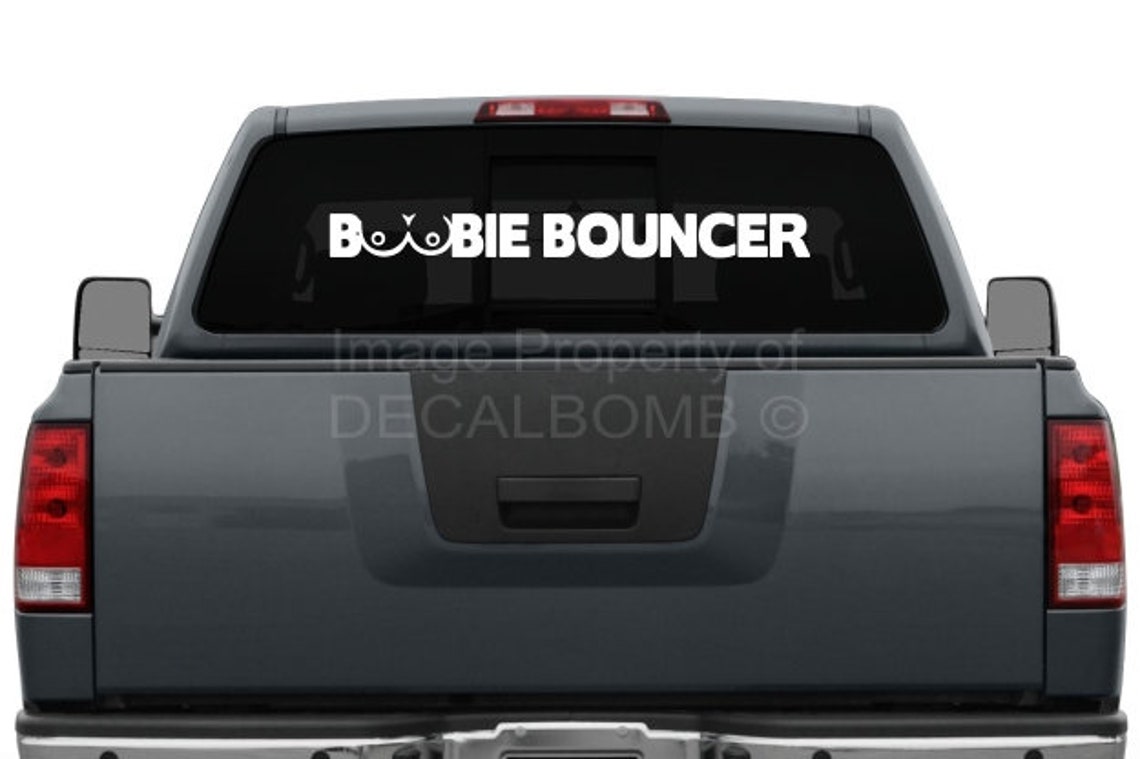 Boobie Bouncer Windshield Decal Sticker Vinyl Import Diesel - Etsy