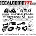 Lowerclass Windshield Decal Sticker "style1" Vinyl Import Diesel Turbo ...