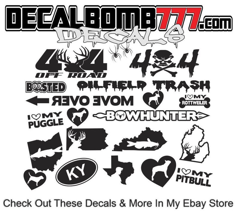 Bad Influence Windshield Decal "script" Sticker Vinyl Import Diesel ...