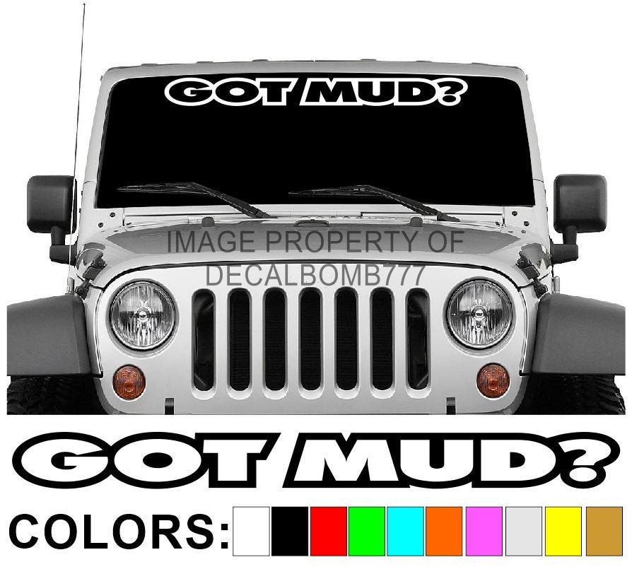 Mud Decal
