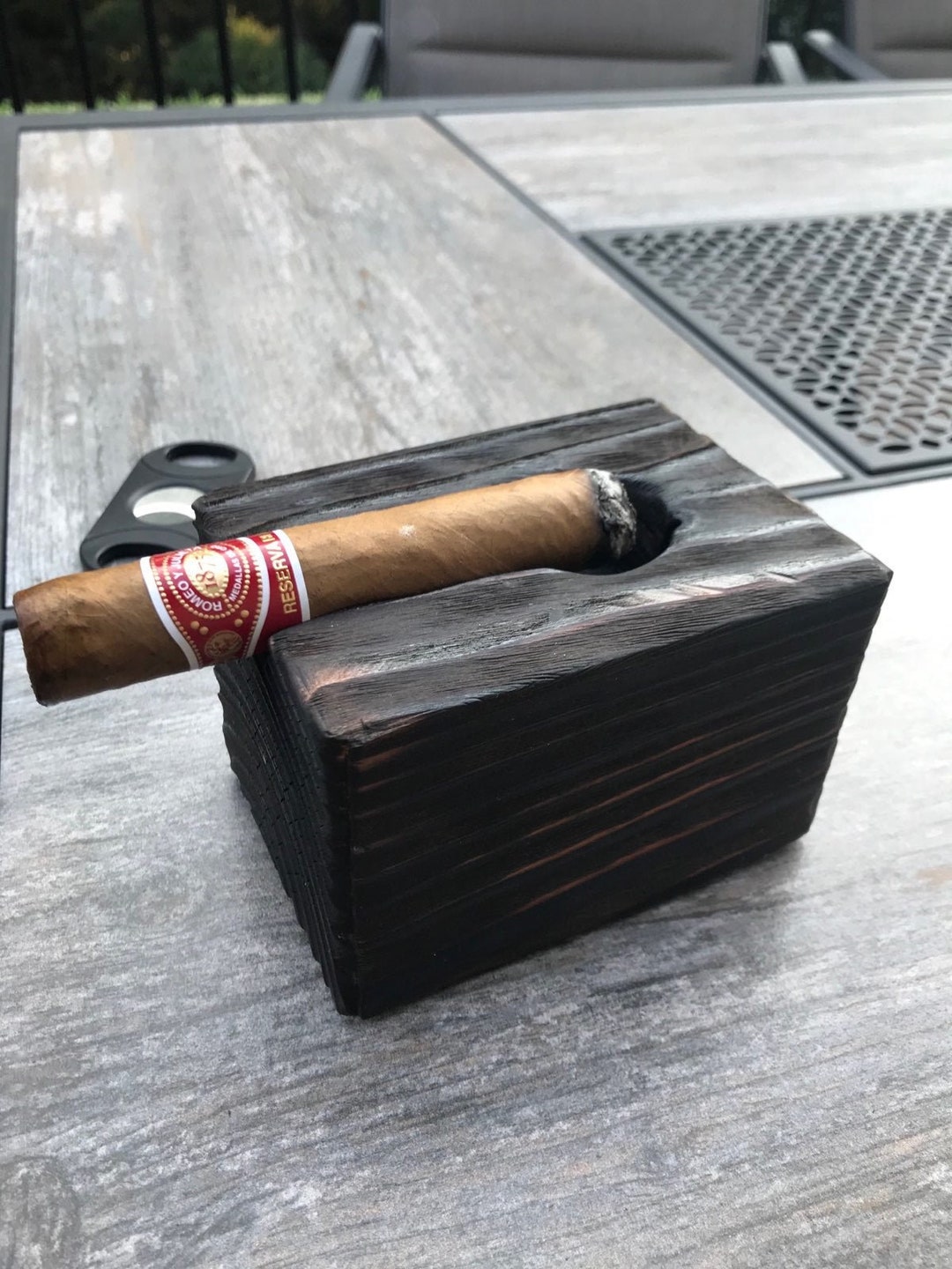 Cigar Perch | Cigar Ashtray | Cigar Holder | Gifts for Him | Father's ...
