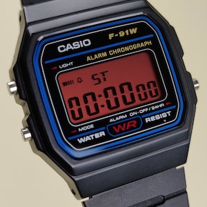 Negative and Color Displays for Casio F91W F84W A158 A159 - Etsy
