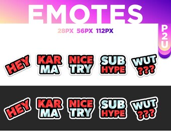 Nice Try Twitch Emote - Etsy