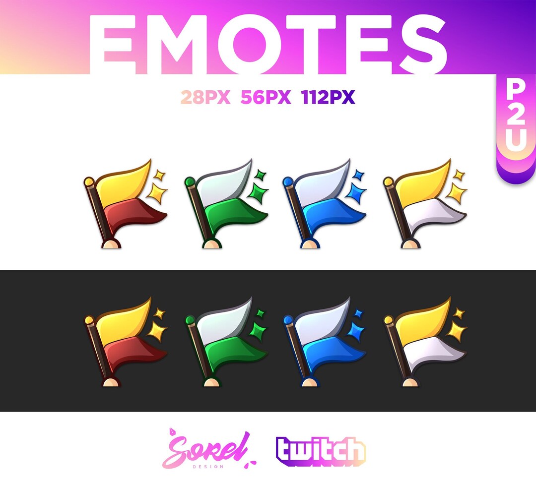 4 HP FLAGS Hogwarts Legacy Emote Twitch Badges - Etsy UK