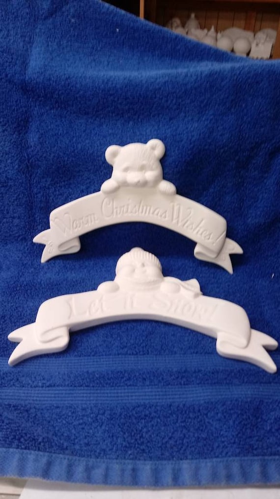 2 Different Cute Wall Plagues for Christmas. - Etsy