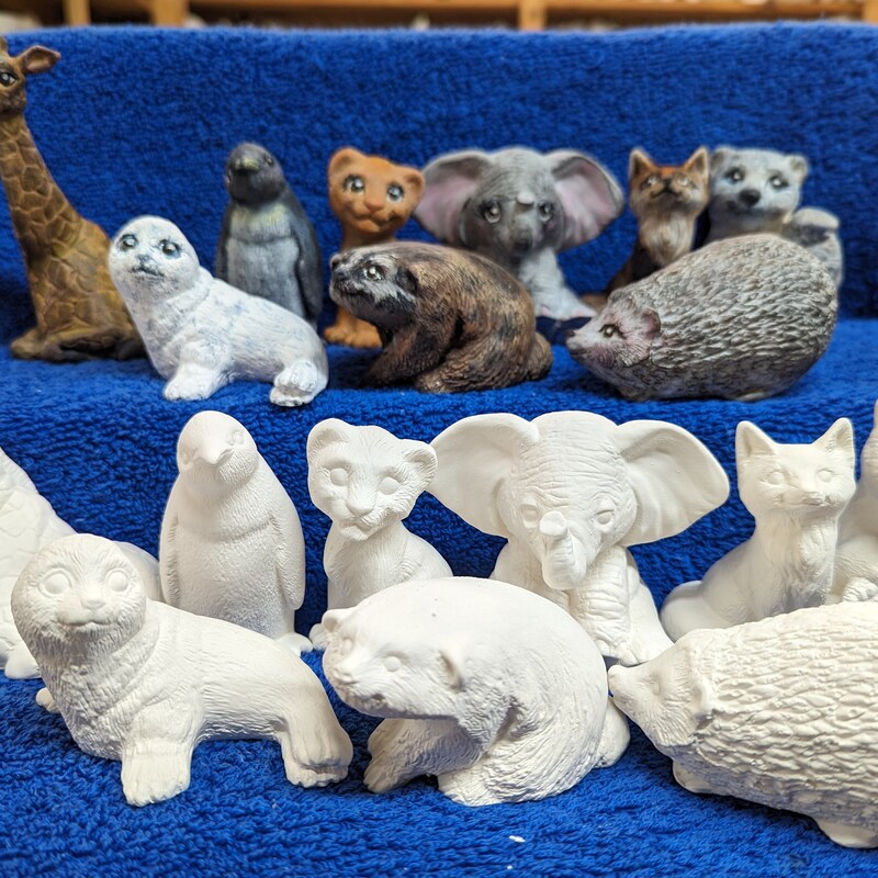 Unpainted Cute Figures - Etsy