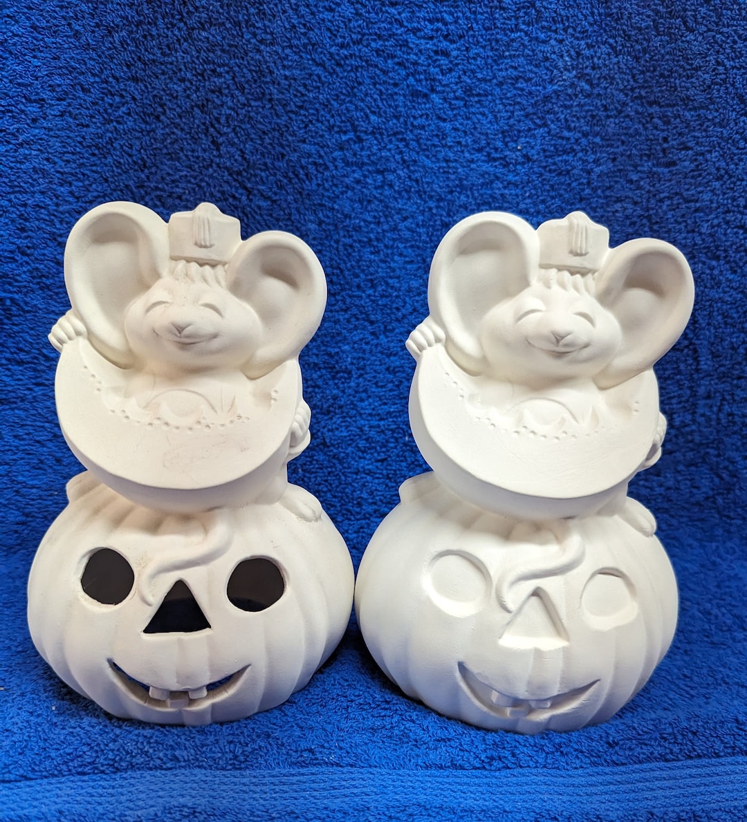 Pumpkin With Mouse on Top - Etsy