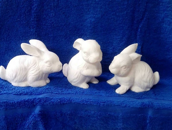 Bisque Assorted Rabbits - Etsy