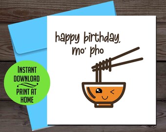 Pho Digital Card - Etsy